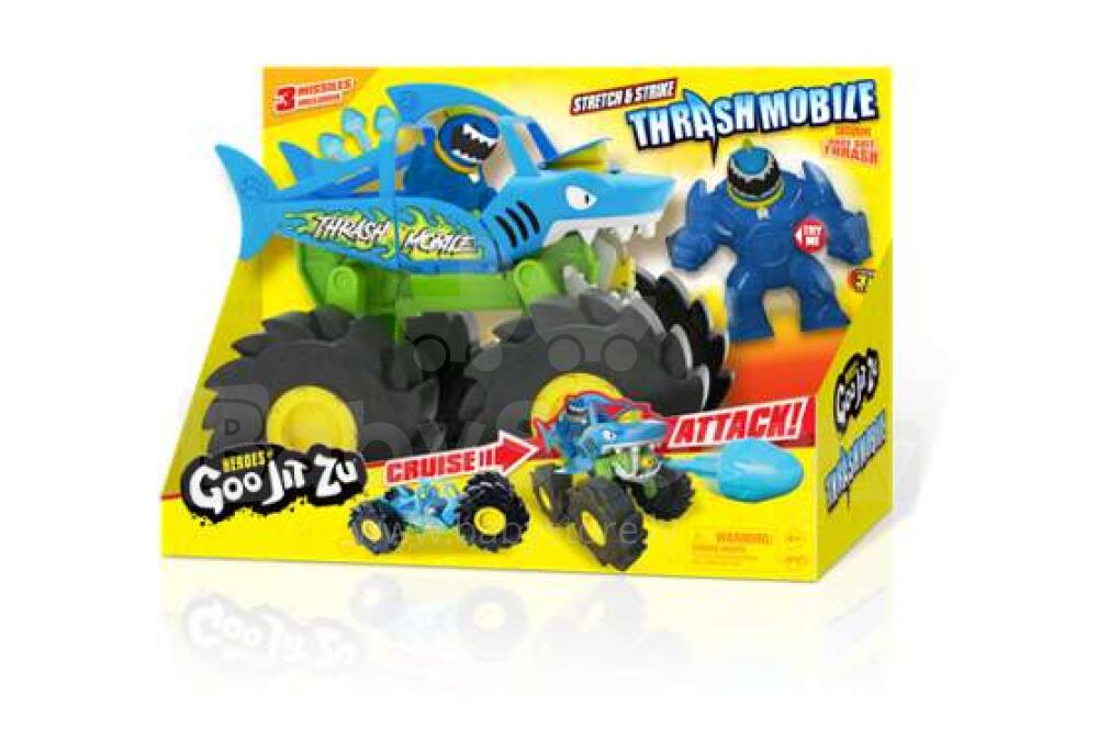 HEROES OF GOO JIT ZU Automašīna „Thrash mobile” pērciet par izdevīgu ...