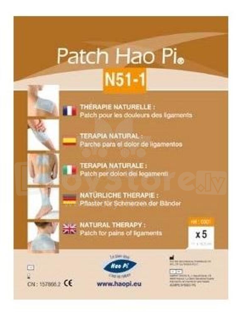 Patch Hao Pi N51-1 pretsāpju plāksteri remdē neiralģijas izraisītās ...