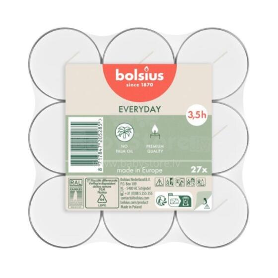 Tējas sveces 27gab. baltas pērciet par izdevīgu cenu vietnē Babystore.lv
